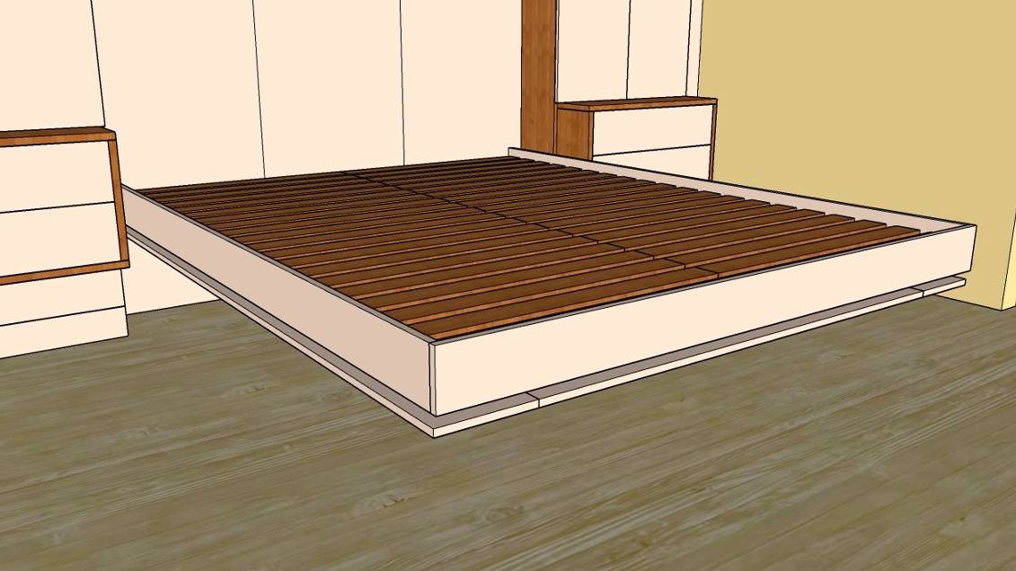 Парящая кровать (Часть 1. Проект)