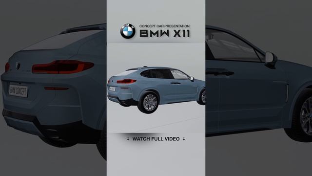 BMW X11 CONCEPT CAR SAPPHIRE SKY - SHORTS 5