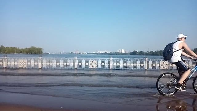 Набережная Красноярска 2021 июль