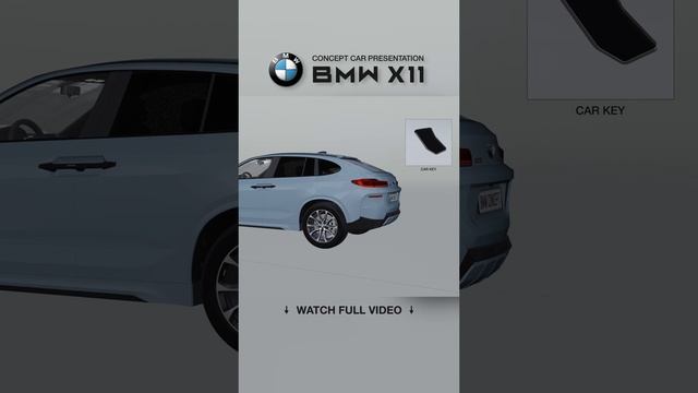BMW X11 CONCEPT CAR SAPPHIRE SKY - SHORTS 3