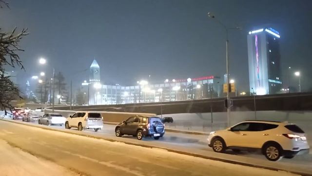 Предновогодний Красноярск 28 декабря 2021 г.