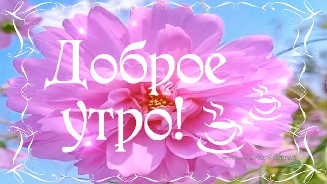 КРАСИВЫЕ ПЕСНИ ОБО ВСЁМ...ДОБРОЕ УТРО!