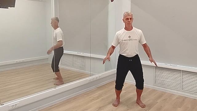 008  Комплекс 1 начальный сухожильный Упражнение 1,2