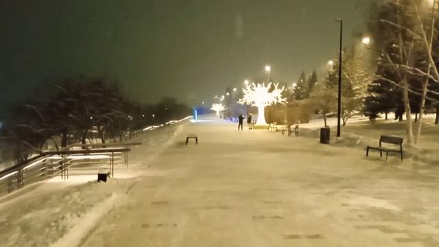 Предновогодний Красноярск 28 декабря 2021 г.