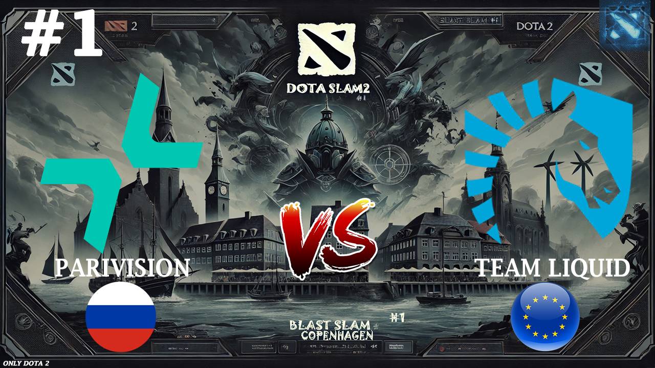 НУНЧИК ПОКАЗАЛ СНАЙПЕРА! | Parivision vs Liquid #1 (BO3) BLAST Slam