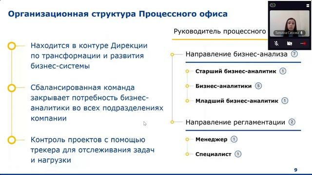 Татьяна Сизова, руководитель процессного офиса Торговой сети «Лента»