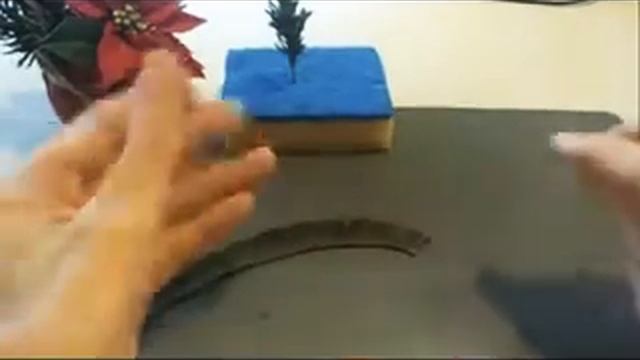 Как сделать еловую ветку из холодного фарфора от Ольги Мурзилкиной