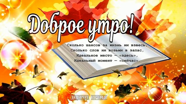 ДОБРОЕ УТРО!! _ КРАСИВЫЕ ПЕСНИ ОБО ВСЁМ