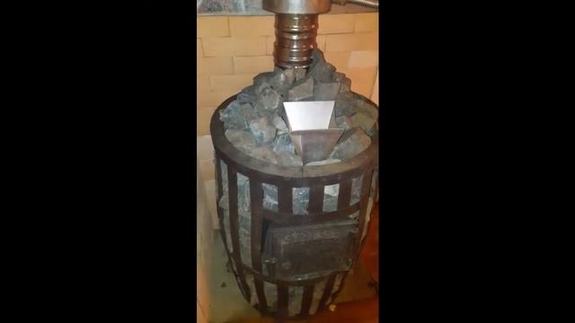 Банная печь Витязь Флагман, печь с закрытой каменкой Витязь Флагман от компании Печи Березка