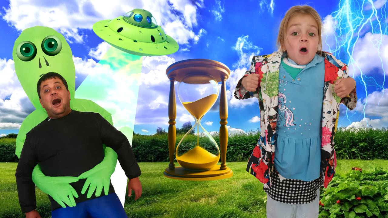 Слова на английском с Лия Boom Видео для детей ПАПУ ПОХИТИЛ ИНОПЛАНЕТЯНИН Лия Бум выполняет задания