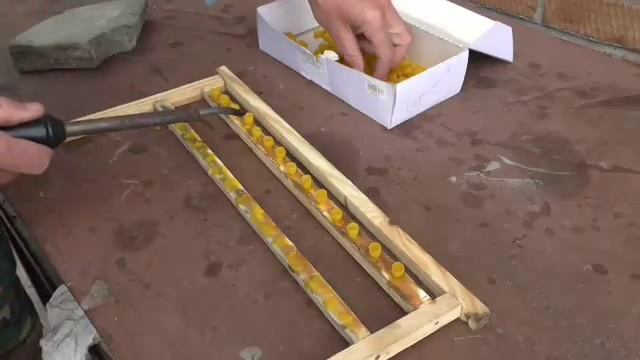 ПОДГОТОВКА ПРИВИВОЧНОЙ РАМКИ