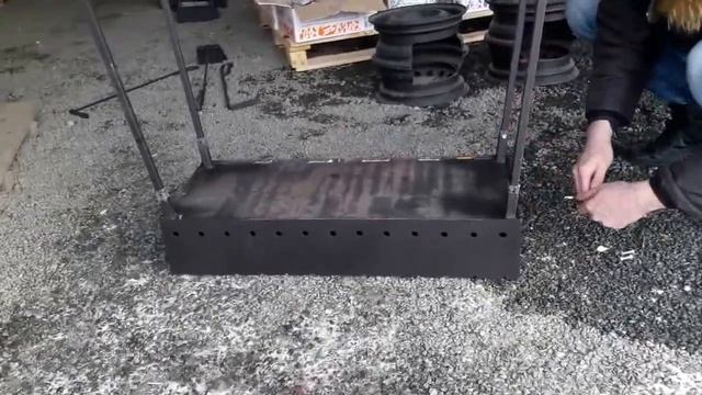 ПЕРЕНОСНОЙ МАНГАЛ. РАЗБОРНЫЙ ПЕРЕНОСНОЙ МАНГАЛ ДЛЯ ПИКНИКА!