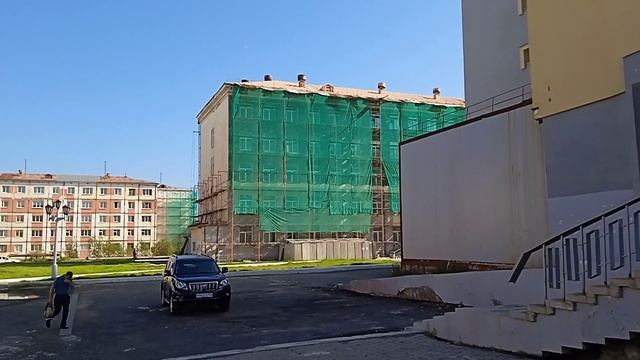 Норильск, август 2023 год, ул.Мира, здание "Клуб Юных Техников"