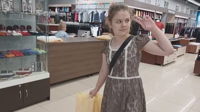 Едем с Олей за покупками к школе #аутизмнеприговор