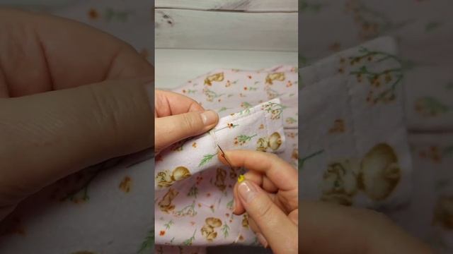 Лайфхак, как прорезать петлю без страха, не прорезав закрепку.