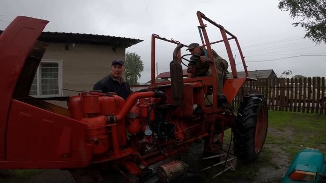 Первый запуск Трактора Т-25 После 20 лет простоя!