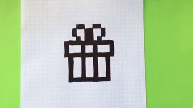 Стрим - Подарок по Клеточкам - Рисунки по Клеточкам - Pixel art