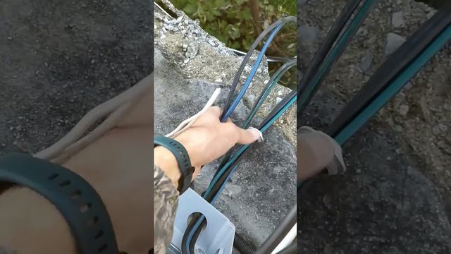 Природа, работа...      #ремонт #electric #своимируками #electrician #природа ##работа #электрика