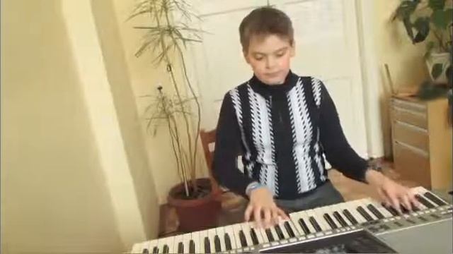 Бах. М/прел. До мажор, Д.Крамер. Танц-й скрипач.