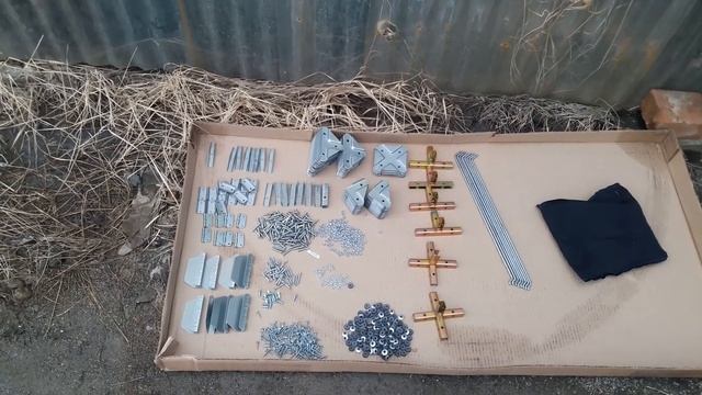 Парник БАБОЧКА оцинкованный. 4 метра. Распаковываем и устанавливаем ПАРНИК бабочка оцинкованный.