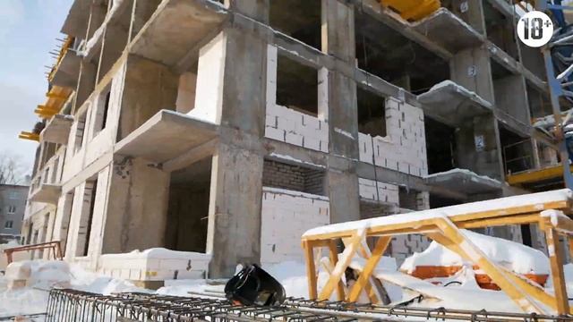 ЯНВАРЬ 2024г. Ход строительства Клубного дома Green House.