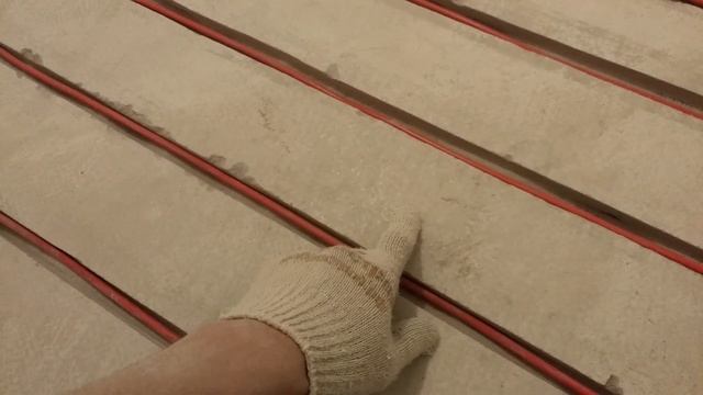 Теплый пол в штробу DeviFlex18T! (8 серия)