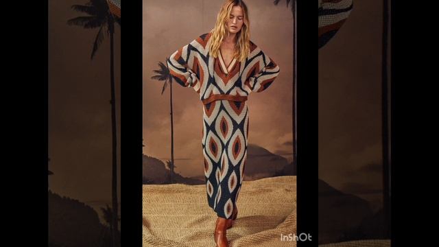 Умопомрачительные вязаные платишки