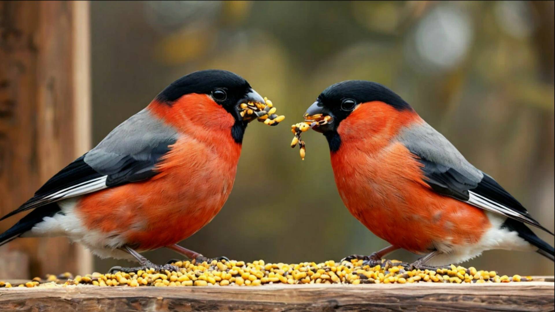 Птицы На Кормушке (02.01.2024 г.)