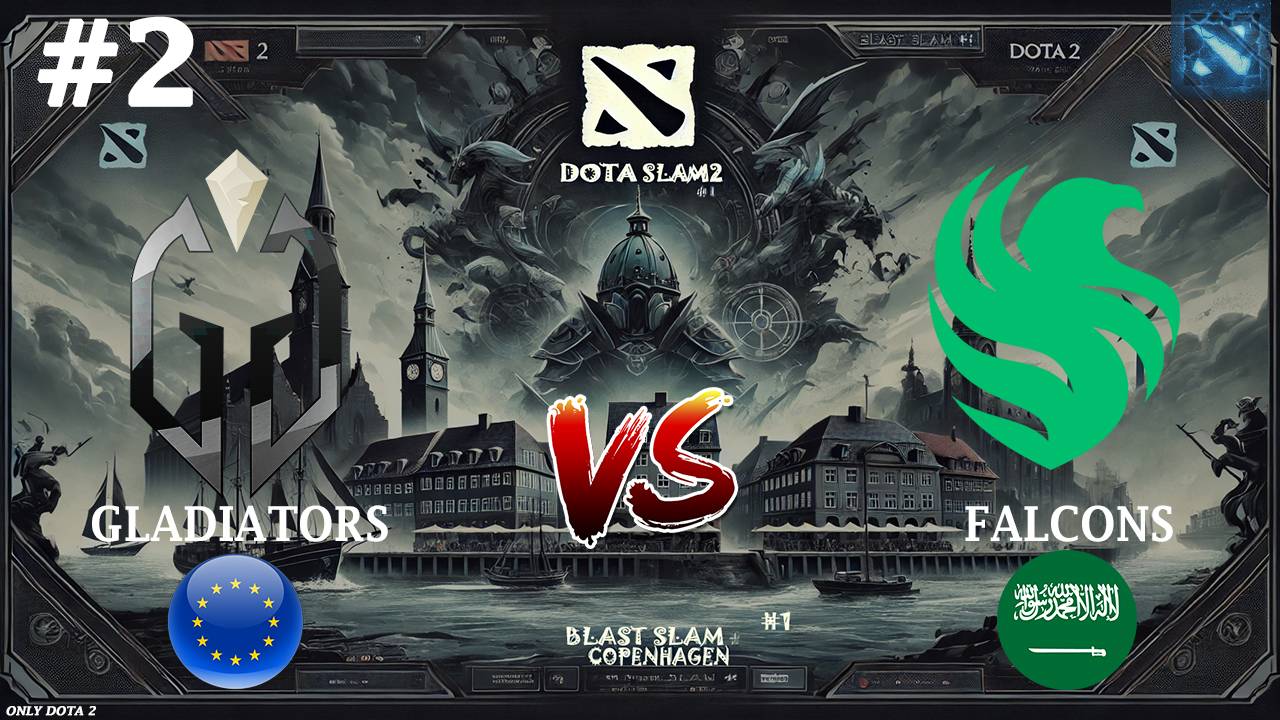 ОЧЕРЕДНОЙ КЕРРИ МАГНУС, СРАБОТАЕТ?! | Gladiators vs Falcons #2 (BO3) BLAST Slam