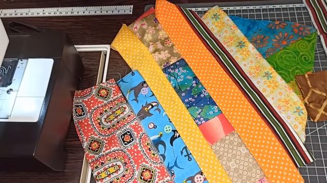 Утилизация лоскутков. Обложка для записной книжки