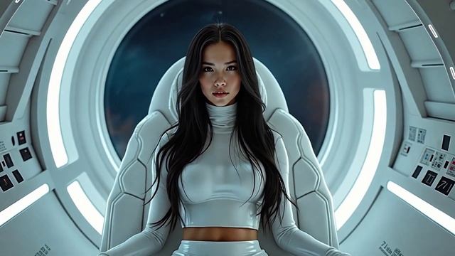 BABES in AI Sci-Fi Space Story I  Electro Music.skyfall beats, eyfect - prince