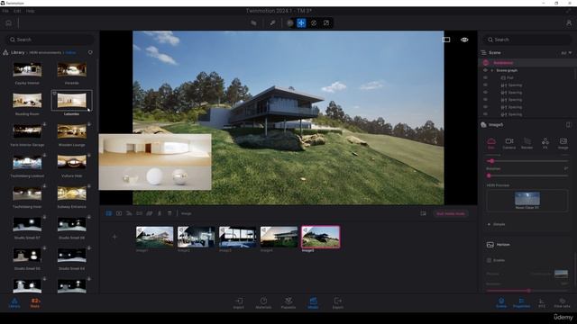 12 -Advanced lighting techniques (HDRI lighting)