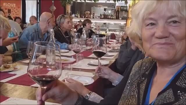 Италия_Город_Поджибонси__Дегустация_вин___затем_озеро_Гарда_