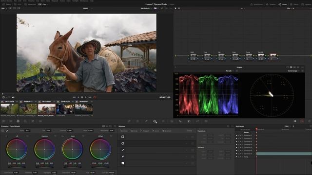 Трюки и рекомендации по цветокоррекции в DaVinci Resolve. Часть 7/8