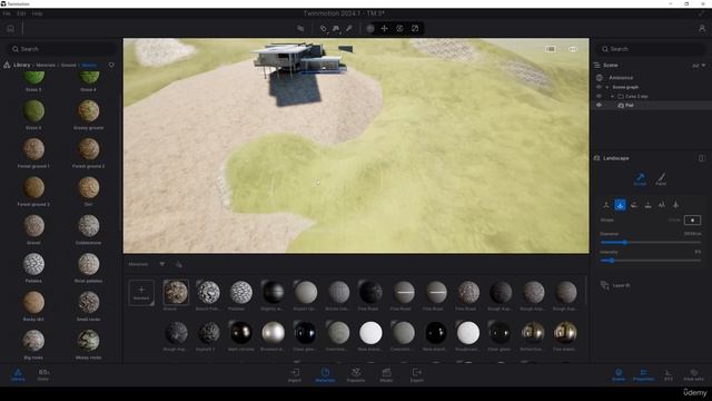 7 -Using the landscape tools