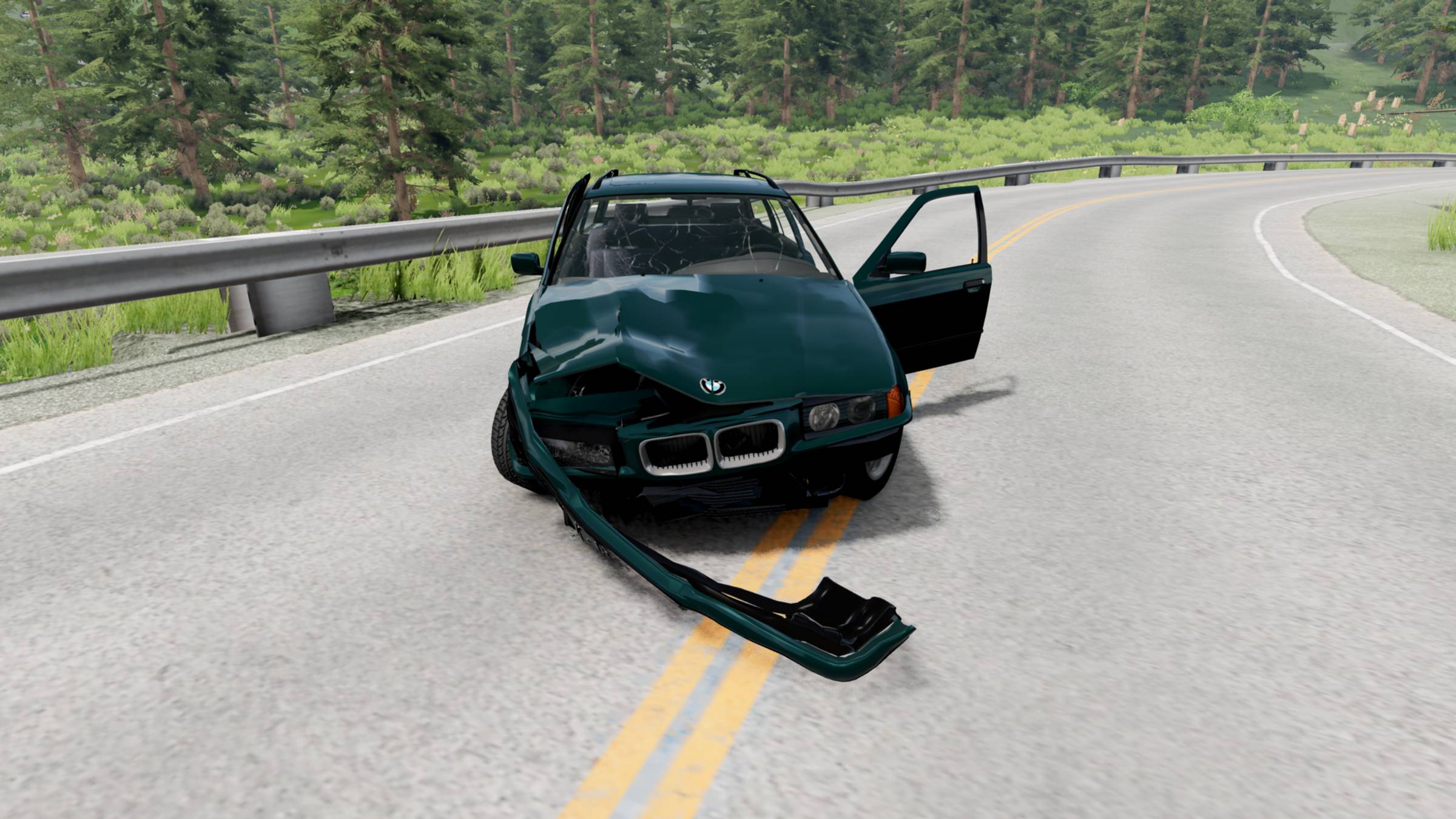 BeamNG.drive перекуп разбил свою бмв е 36 ! бюджет 1000000 + разбитая беха