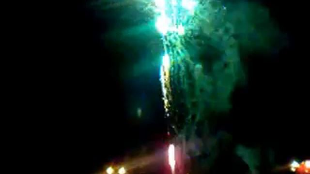 Салют на День города и день Шахтёра!