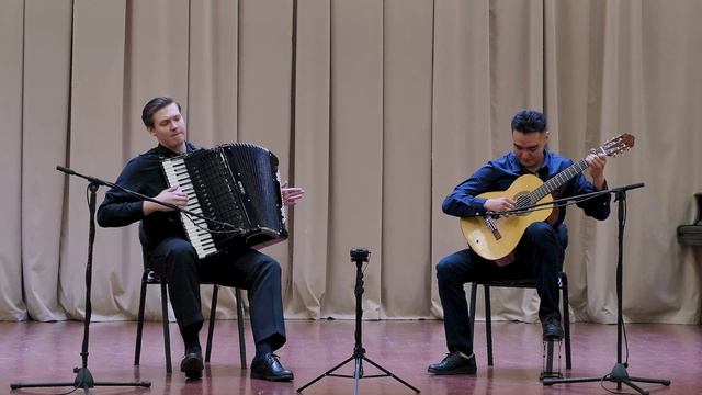 2024-11-26_03. А.Пьяццолла. "Аве Мария". Исполняют Иван Шпорта и Ойгор Теркишев.