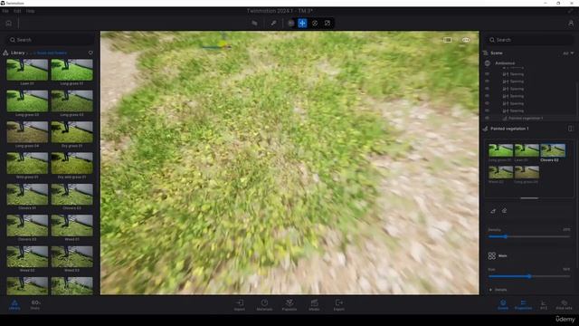 8 -Adding vegetation and foliage