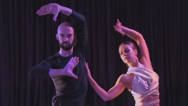 Парные Танцы Хастл/Дискофокс! Андрей Клюев - Александра Горбачёва. Holding On Hustle Choreo