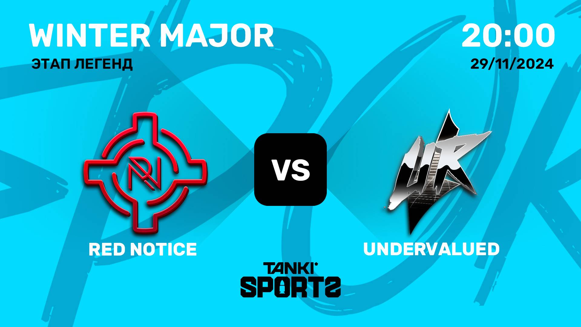 RED NOTICE VS UNDERVALUED | WINTER MAJOR 2024 | 29.11.2024