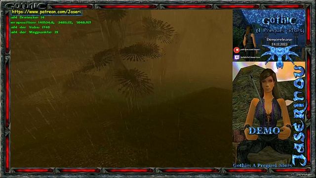 💨🌾🌳🌧️🌧️ [Gothic II] Смена погоды: туман, дождь, ливень [мод - Готика: История приквел]