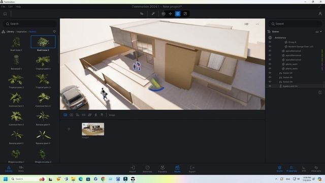 TWINMOTION 2024.1 TUTORIAL SERIES - 38 Exterior DIORAMA Scene