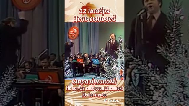 Юрий Богатиков. Не остуди свое сердце, сынок.
