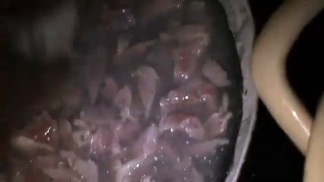 мясо спагетти