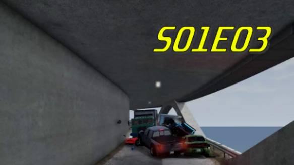 Фильм в Beamng Drive. Случаи на дорогах (+ звуковые эффекты) SO1EO3 1 сезон 3 серия