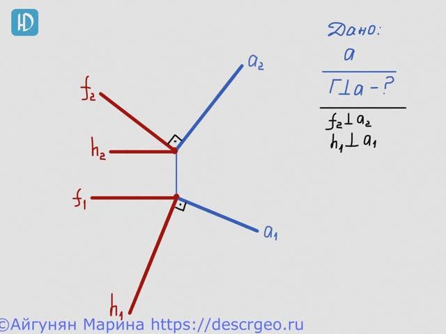 Задача 13. Перпендикулярность прямой и плоскости