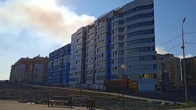 Норильск, август 2023 год, проезд Солнечный, 10А