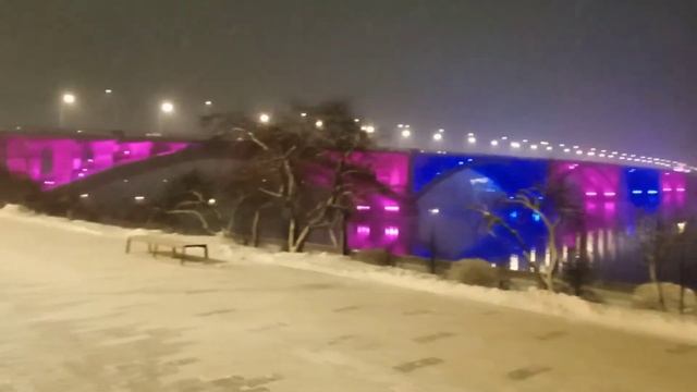 Предновогодний Красноярск 28 декабря 2021 г.