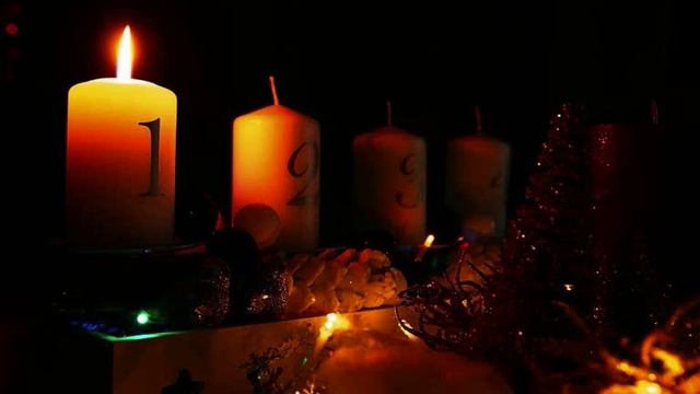 Рождественский Адвент - 1 Свеча Пророчества - свеча Надежды